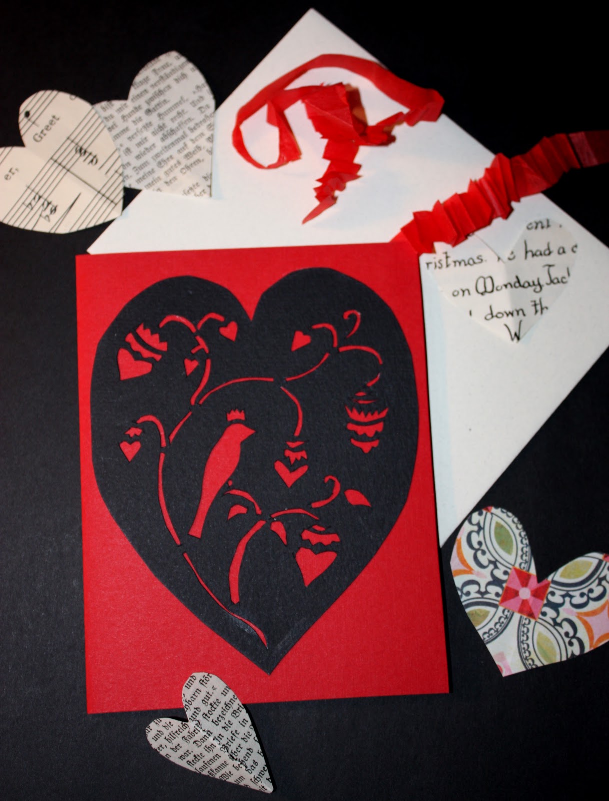 Portland Art Collective: Tips to Try- a valentine paper cut