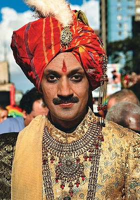 Mony Moon: Principe Indiano na parada gay em São Paulo