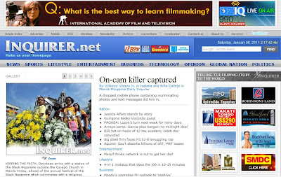 KONSI ALDRIN SORIANO: INQUIRER TAKES OFF