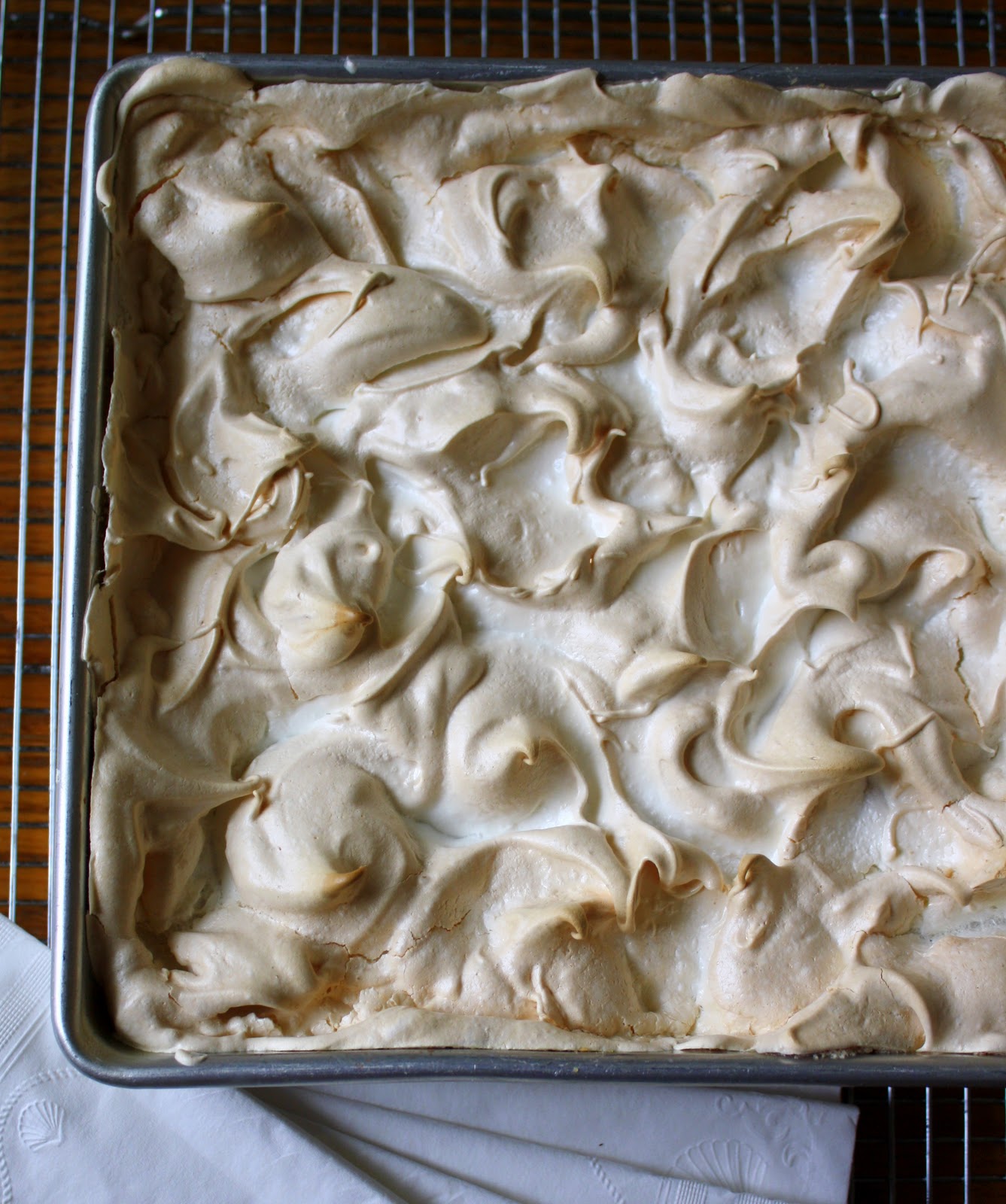 Jane's Sweets & Baking Journal: Cranberry Snowdrift Bars