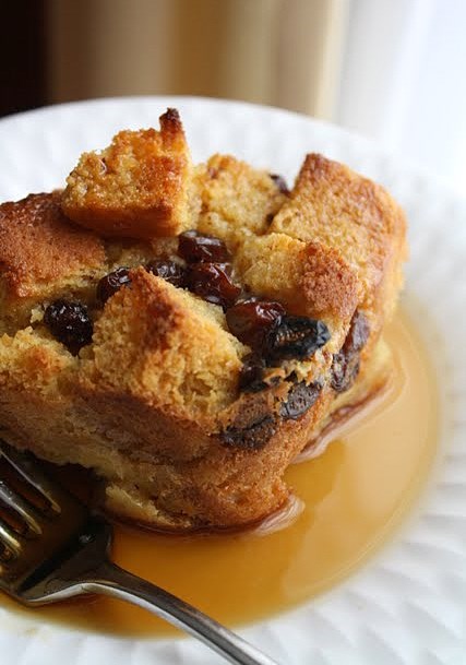 Janes Sweets And Baking Journal Sweet Corn Bread Pudding With Raisins Cinnamon And Maple Syrup
