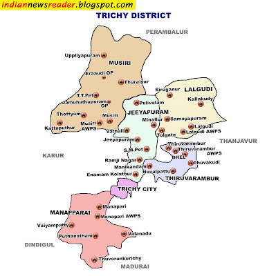 Indian News Reader: Tamil Nadu Tourism - Trichy