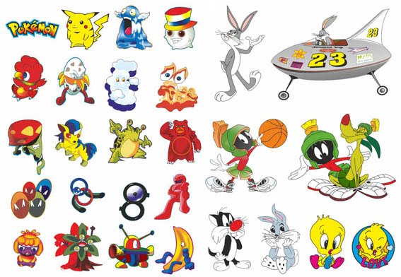 DISEÑO GRAFICO PUBLICITARIO: Cartoons en Vectores GRATIS