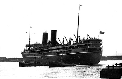 Archives maritimes: Le paquebot Rawalpindi de la P and O à Marseille