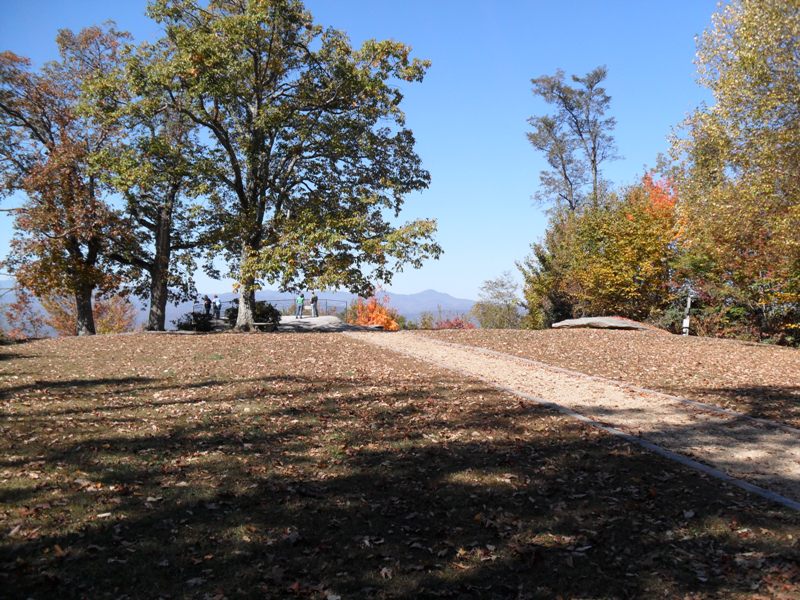 North Carolina in the Fall 2010: JUMP OFF ROCK, Laurel Park, NC