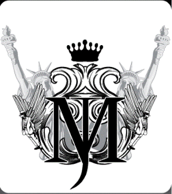 Nam Dinh det may: Michael Jackson Initials Design
