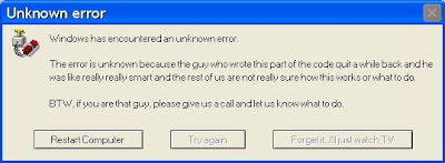 FUNPIXs: Funny computer Error Messages (JUST for Fun)