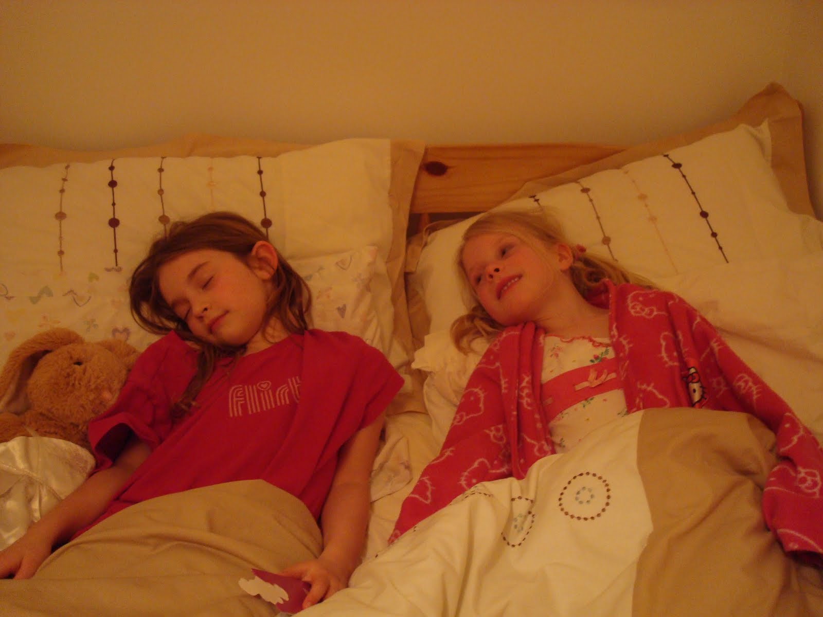 Life in Leicester: 1st Sleepover for S.