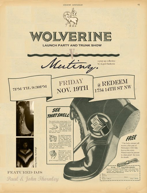 Redeem: Wolverine Launch Party featuring Mutiny Pop-up Collective