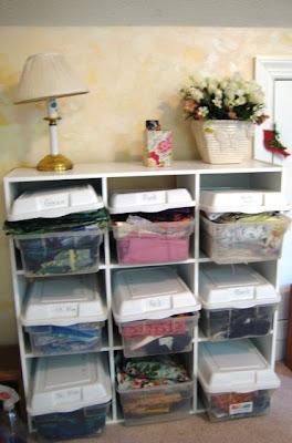 All Things Quilty and Artsy: Sewing Space Organization