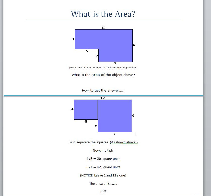 MissLovelyK: What is the Area?