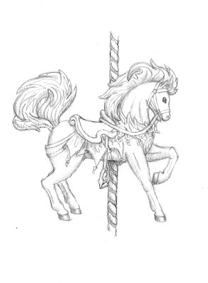 Kitty Korner: Carousel Horses