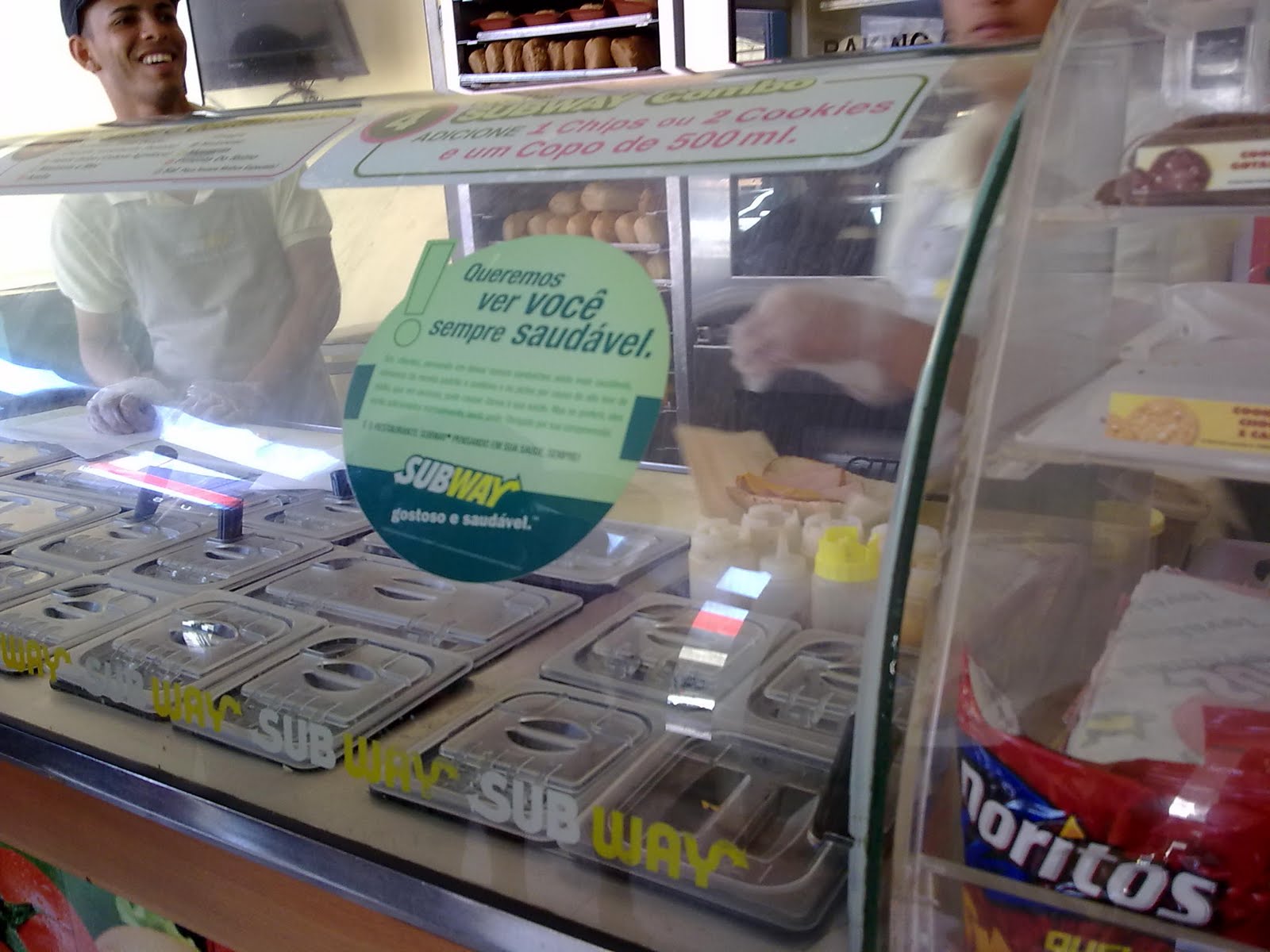 Comidinhas e Bebidinhas: Subway - Barra