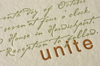 We *Heart* Weddings: Using typography to personalize your wedding ...