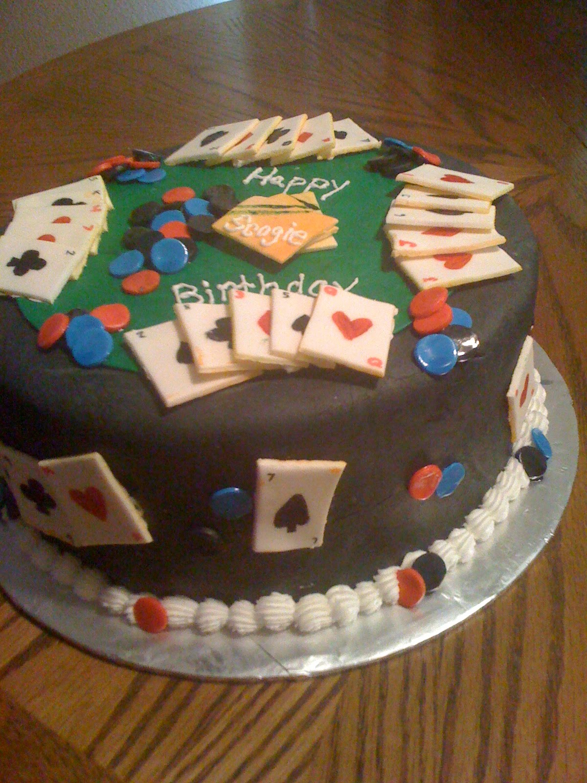 The Cake Lady: Poker Birthday Party