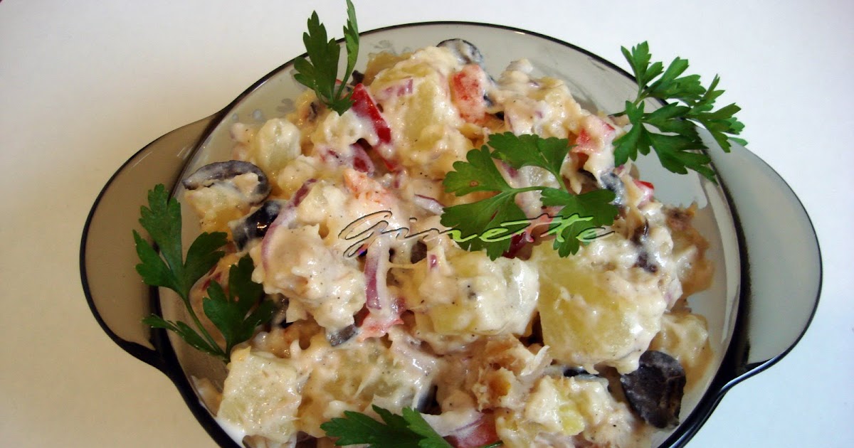 Retete culinare pentru voi: Salata cu macrou afumat