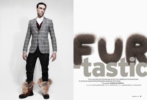 HOP Models & Talent Agency: Billy Payne for Obvious Mag