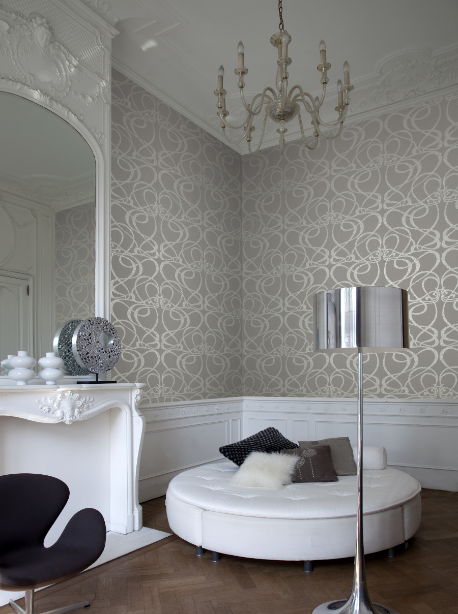 Decoratiuni interioare: Tapet Satinat 2011 Lotus