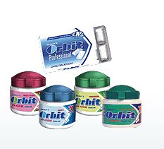ORBIT: Tipos de chicles orbit: