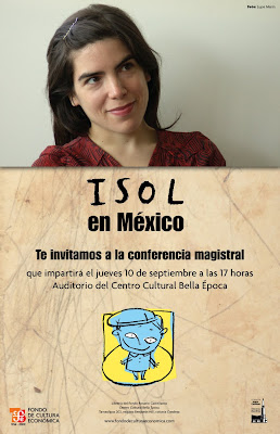 María García Esperón: Isol en México: firma de libros y conferencia