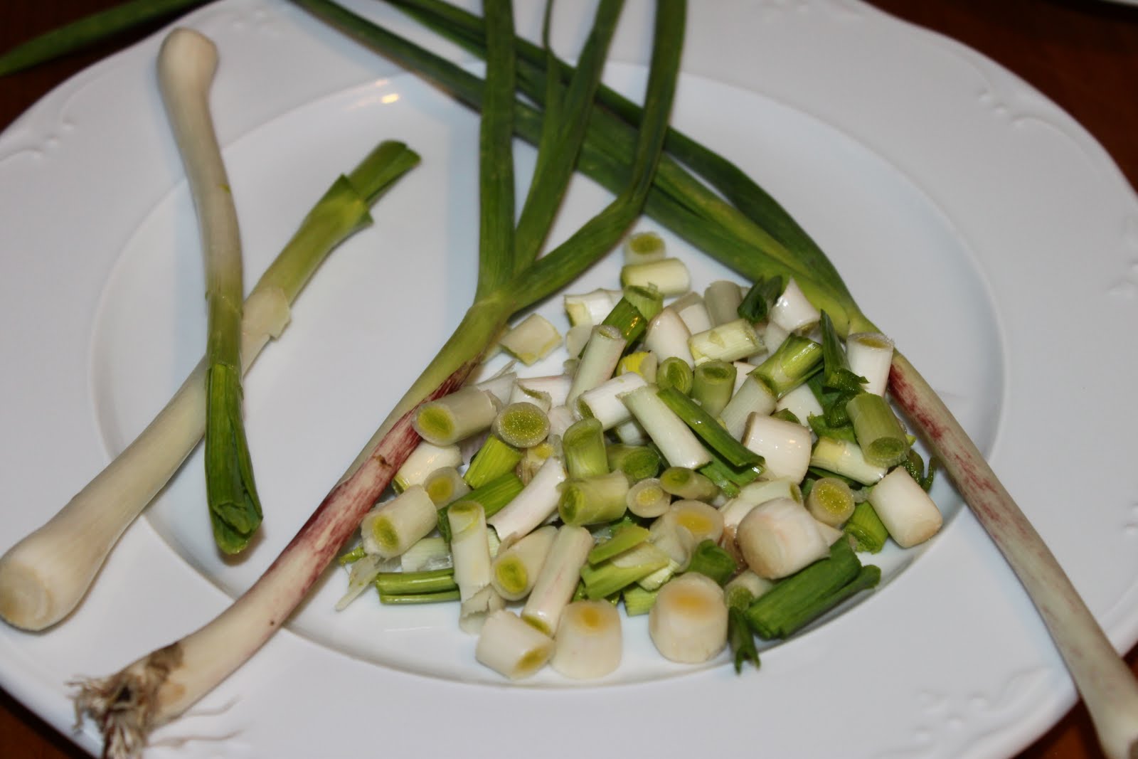 KESITO: REVUELTO DE AJETES CON LANGOSTINOS