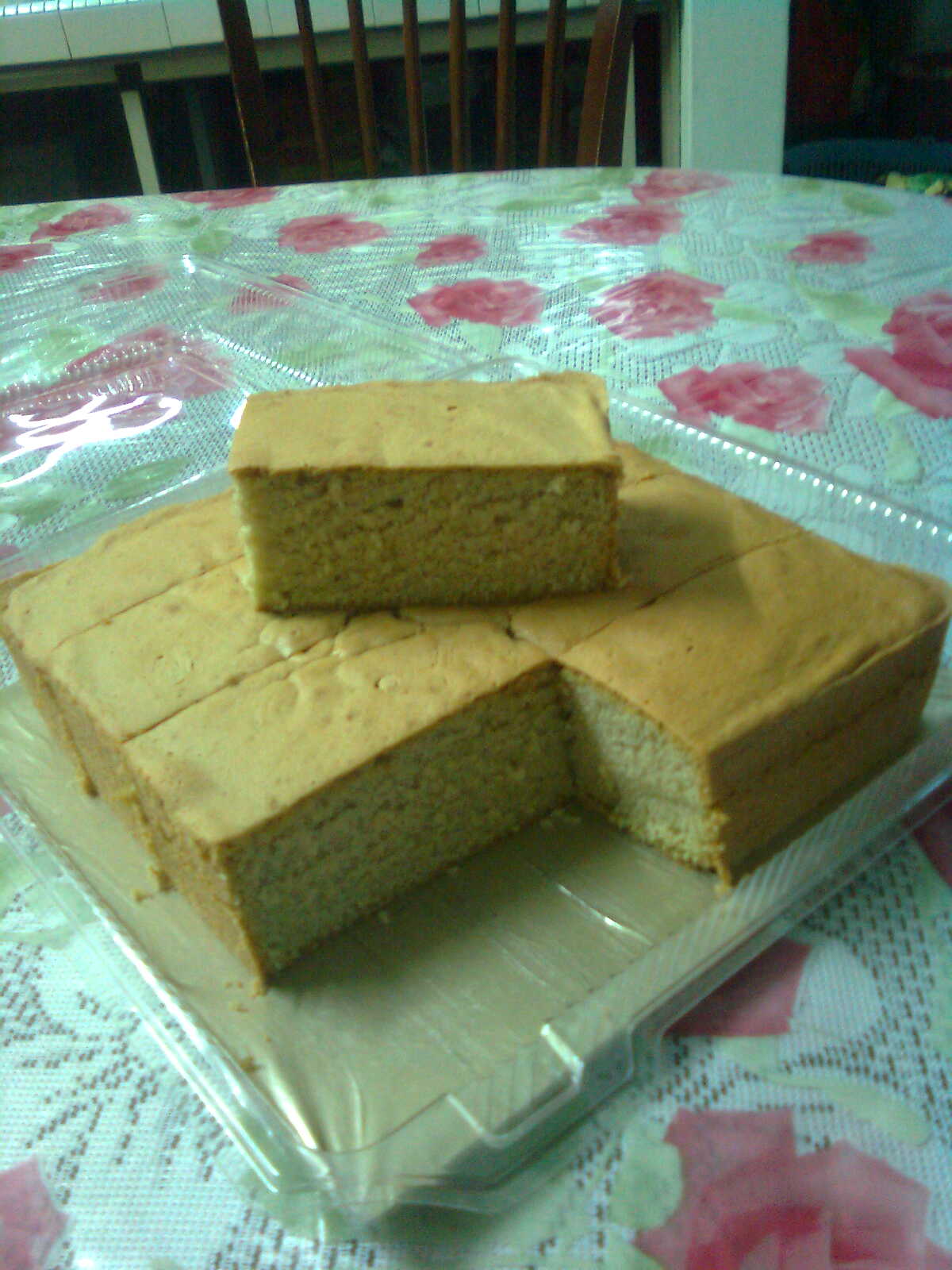 InA`s HoMeMaDe ChOcOlAtE DaN KeK....: KEK KOSONG TANPA KRIM...