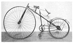 vintage garage cycle: First Chain-Drive 'Safety' Bicycle