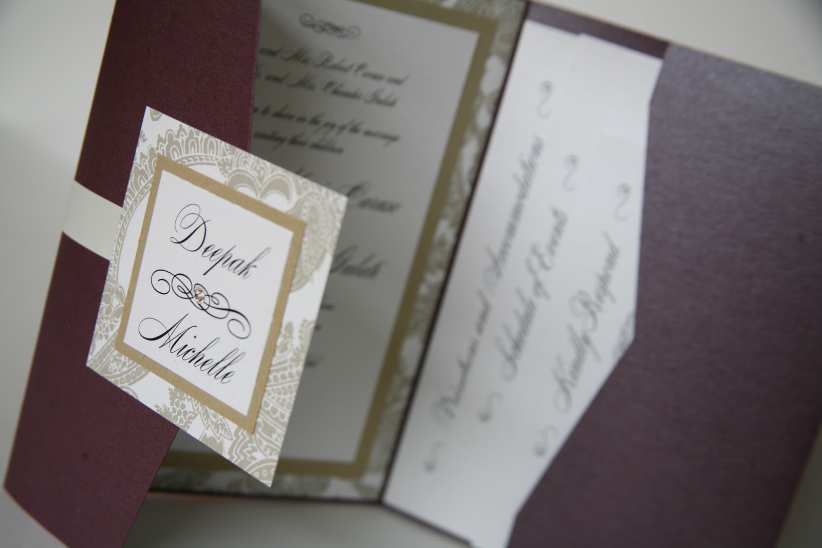 Kindly R.S.V.P. Designs' Blog: Pocket Invitations Baltimore :: Wedding ...