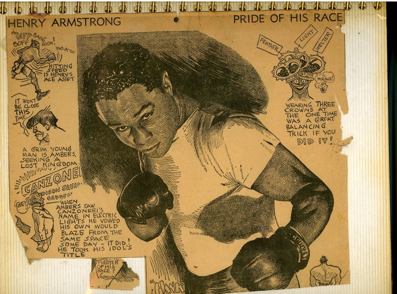 boxing art (drawings, caricatures, comic strips, boxing posters, covers ...