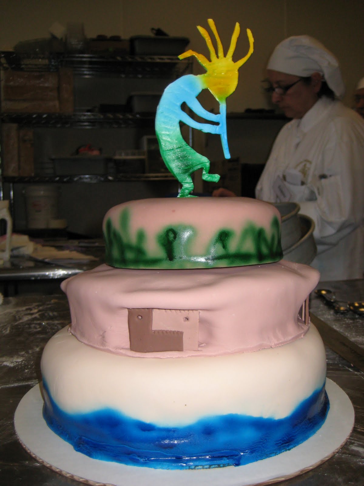 Journal of a culinary student: Advanced baking: Cake station
