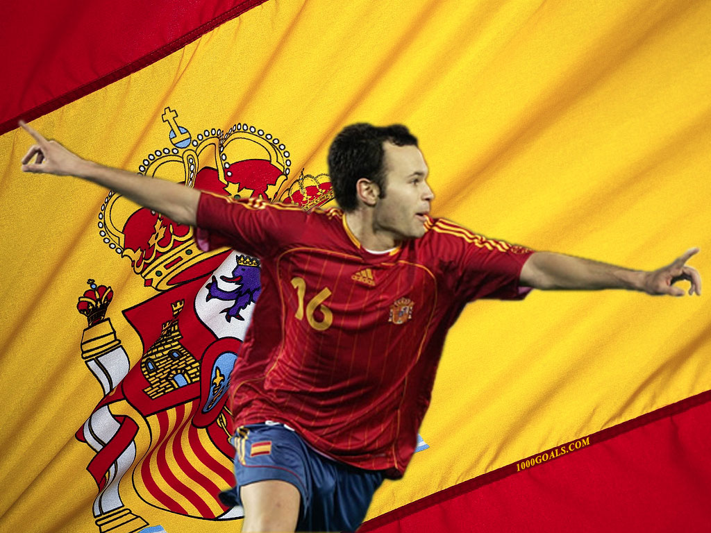 Football Wallpapers: Andres Iniesta