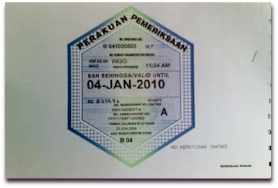 afifplc: Puspakom vehicle inspection