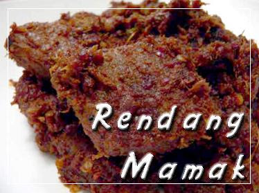 Resepi Masakan Daging: Resepi Rendang Mamak