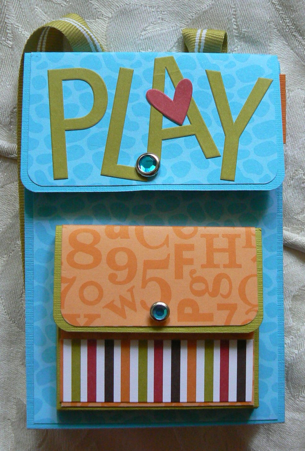 Kerry's Papercraft: Waterfall Backpack