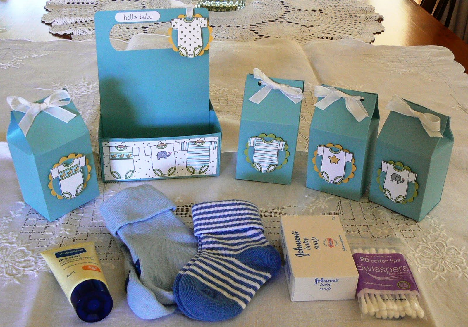 Kerry's Papercraft: Baby Gift Set