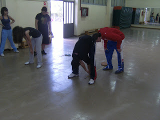 La Flexibilidad: Test de flexión profunda del tronco.