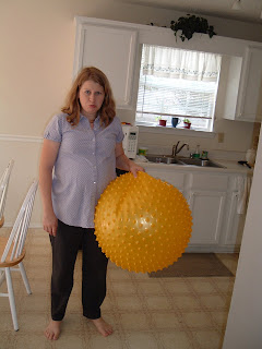 the fiddler's wife: Elegy to a Deflated Exercise Ball