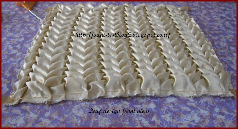 Vani's blog 2 : Front and back views of Canadian smocking designs