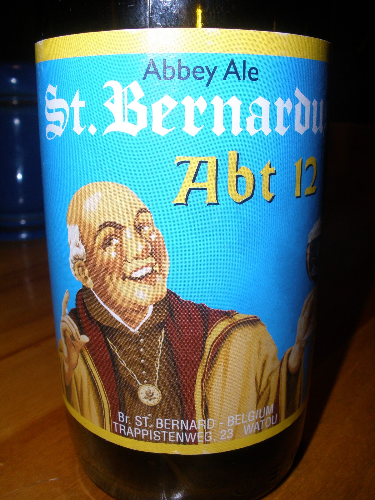 Matt's Beer Den: St. Bernardus Abt 12 - Happy Monk Ale