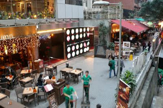 In the Sky: Knutsford Terrace, Tsimshatsui, Kowloon, Hong Kong