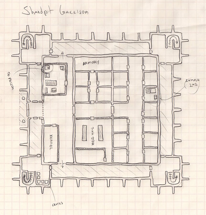 Updated Shardpit Garrison Map - Points of Light