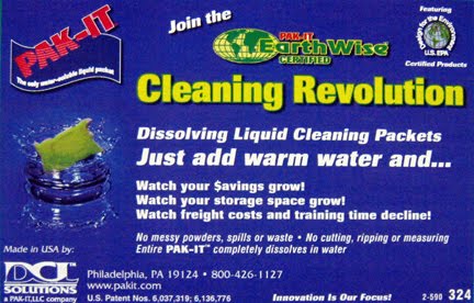 JBII For A Greener Environment: PAK-IT Introduces Traction-Pak(TM) to ...