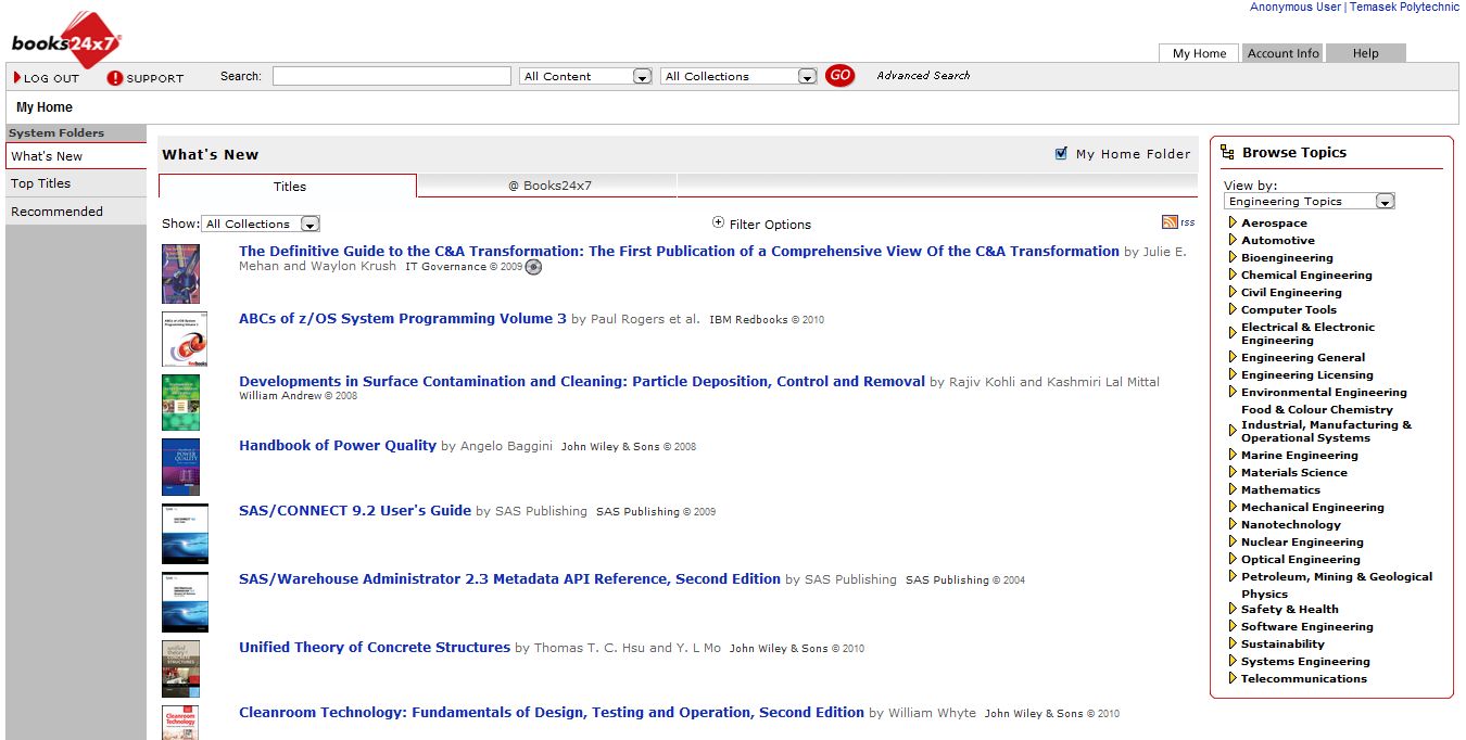 Who's Blogging Me Now: Reflections: EBSCOHost and Books24x7