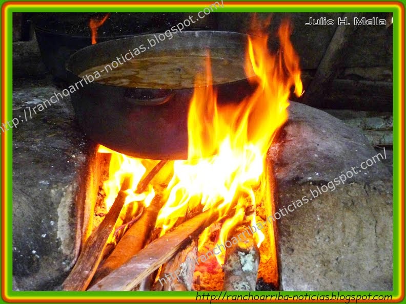 rancho arriba: UNA BUENA COMIDA EN UN FOGÓN SABE MEJOR