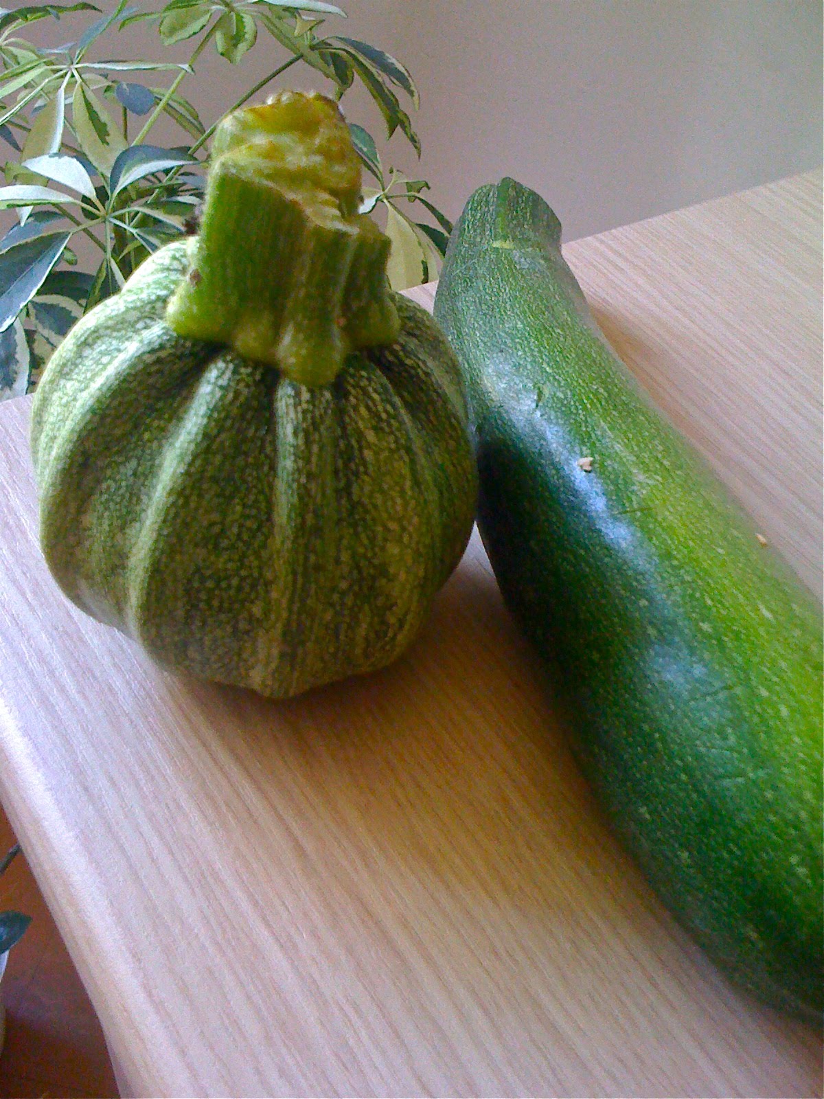 Lemon Sautéd Green and Round Zucchini