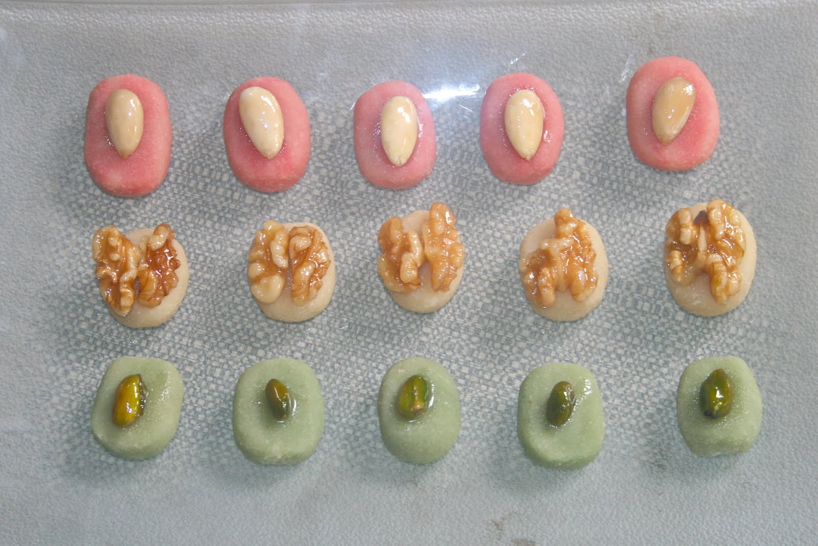 Home Made Marzipan Sweets