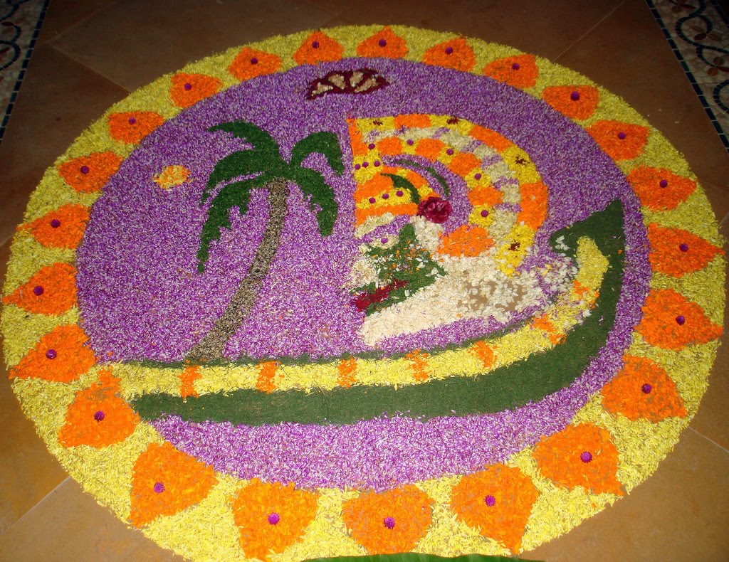 Onam Pookalam Designs Photos and Ideas 2012: Onam Pookalam Photos ...