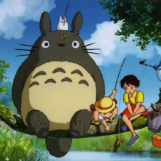 Art of Miyazaki's Ponyo and Totoro