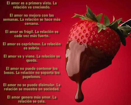 EL AMOR: El amor es...