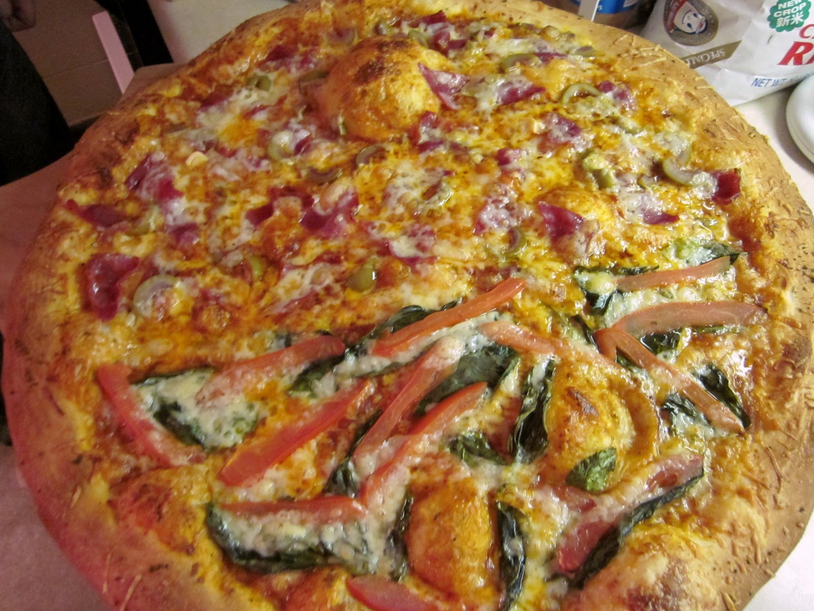 Thyme For Cookin: Thick American-Style Pizza